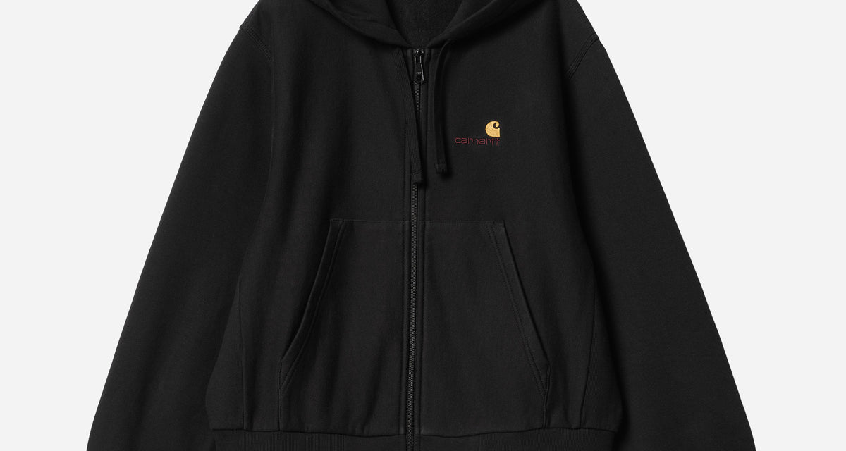 Carhartt WIP Hooded American Script Jacket Black I033057-89.XX