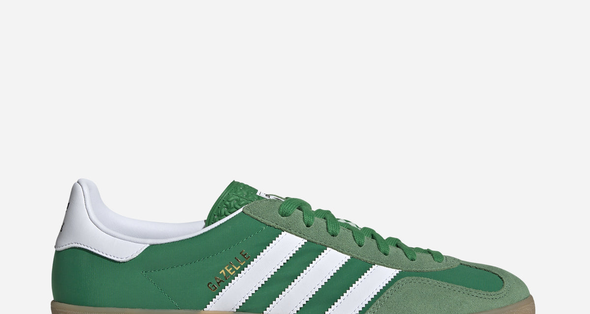 adidas Originals Gazelle Indoor GREEN/FTWWHT/HAZGRN IE6605