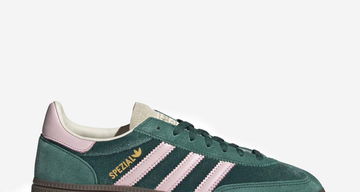 adidas Originals Handball Spezial GREEN/CLPINK/CREWHT JI2648