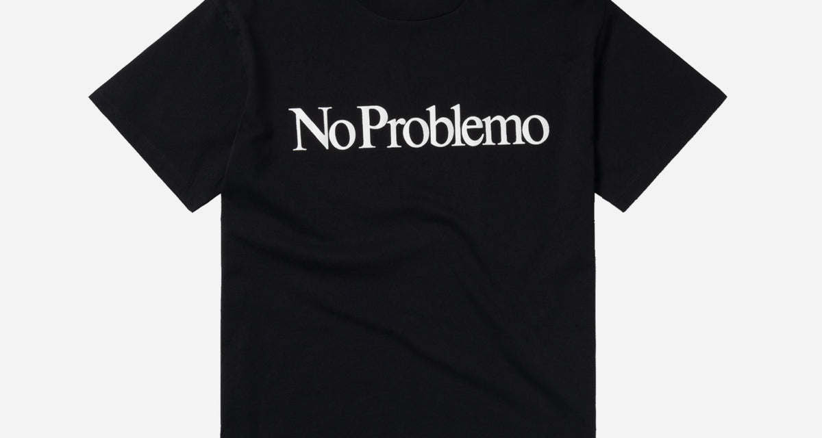 No Problemo T-shirt Black NP6000204